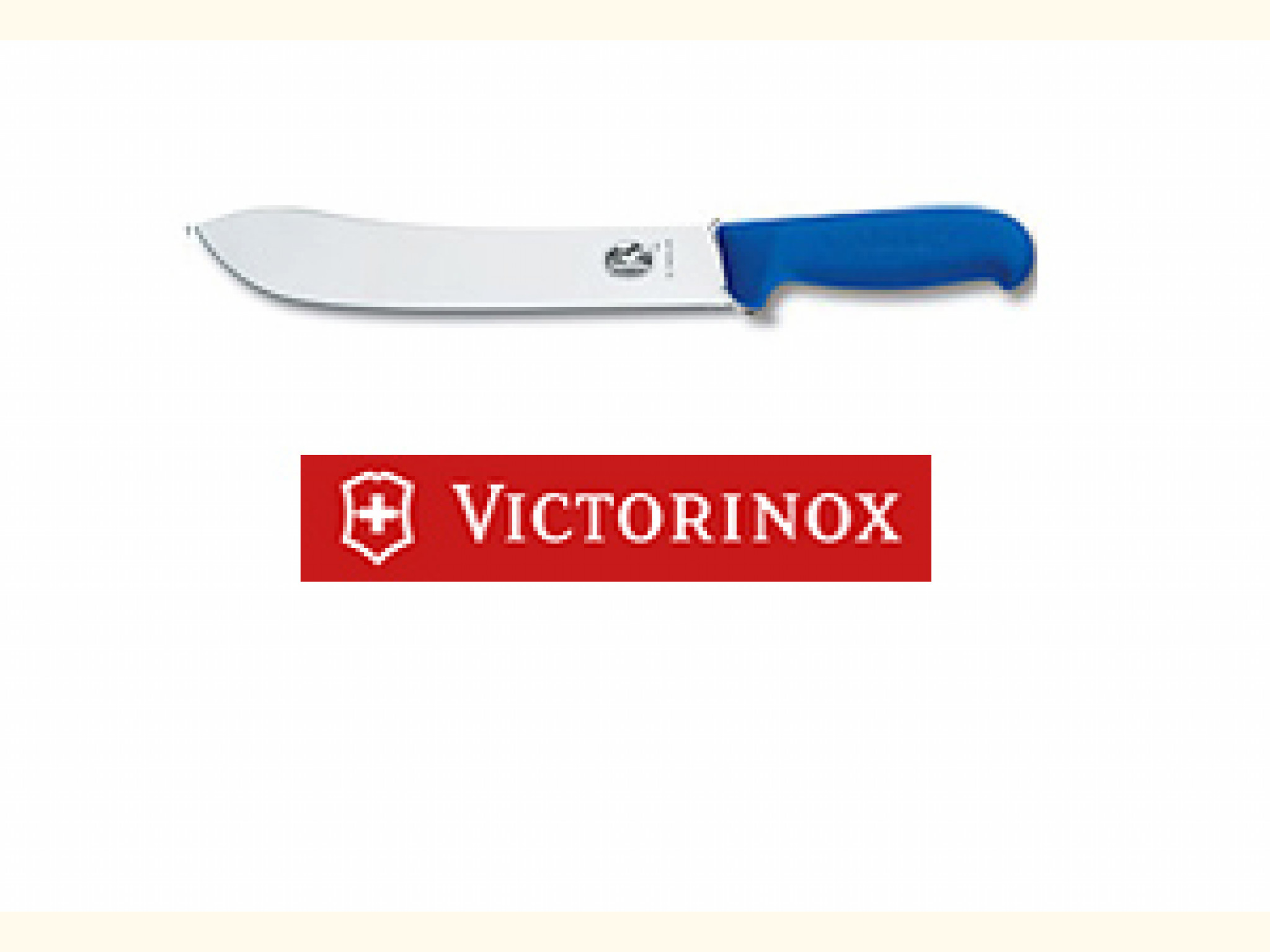 10" Butchers BLUE Steak Knife Wide Tip Blade Free UK Post