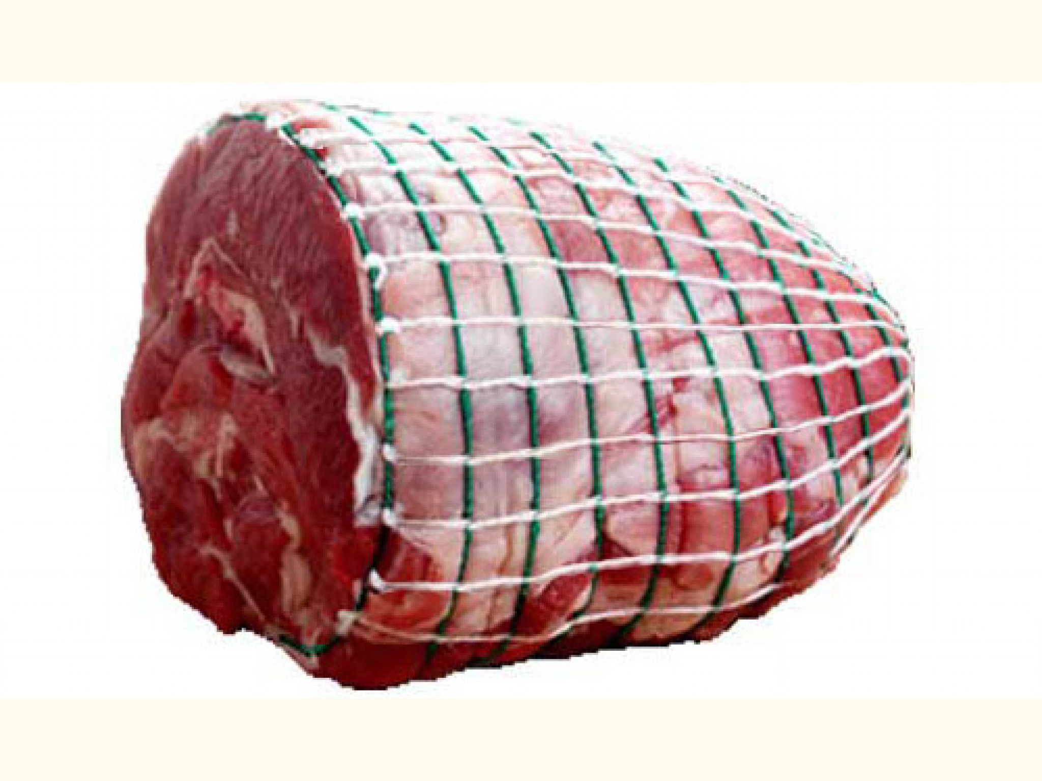 10m - Green & White Butchers Meat Netting - Large